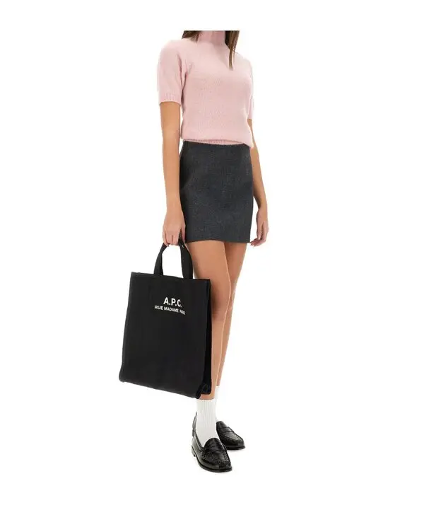 A.p.c. Short-sleeved High-neck Jumper