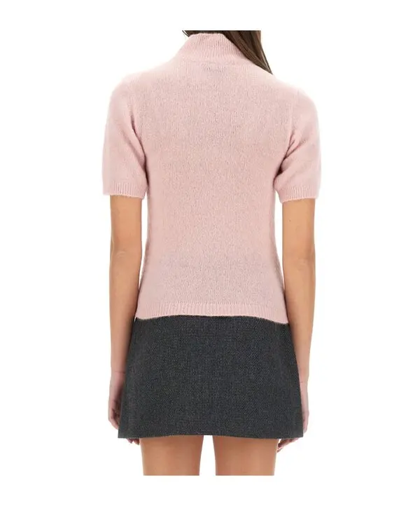 A.p.c. Short-sleeved High-neck Jumper