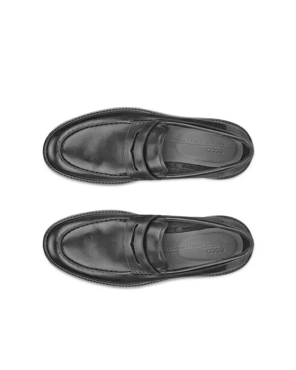 Ecco Round Toe Loafers