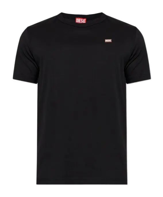 DIESEL® T-angie-od Crewneck T-shirt - Black
