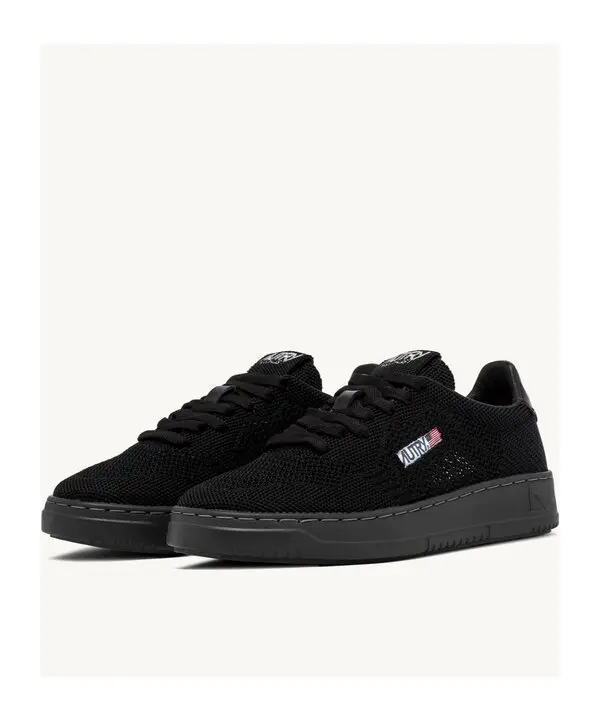 AUTRY Medalist Easeknit Low-top Sneakers - Black
