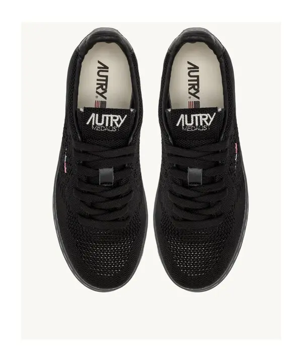AUTRY Medalist Easeknit Low-top Sneakers - Black