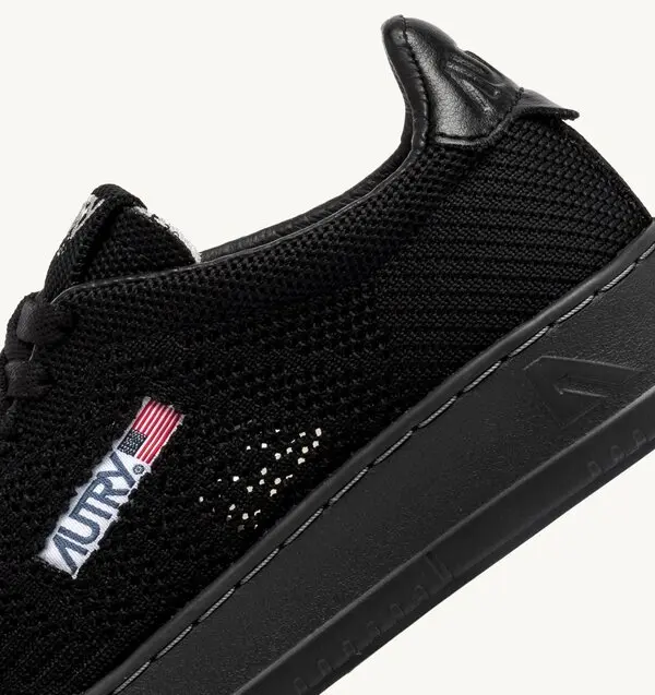 AUTRY Medalist Easeknit Low-top Sneakers - Black