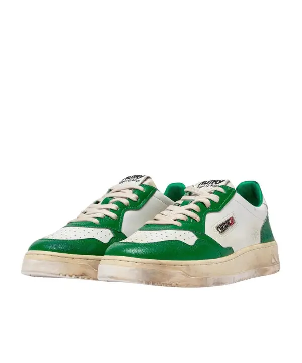 AUTRY Super Vintage Leather Sneakers - Nude