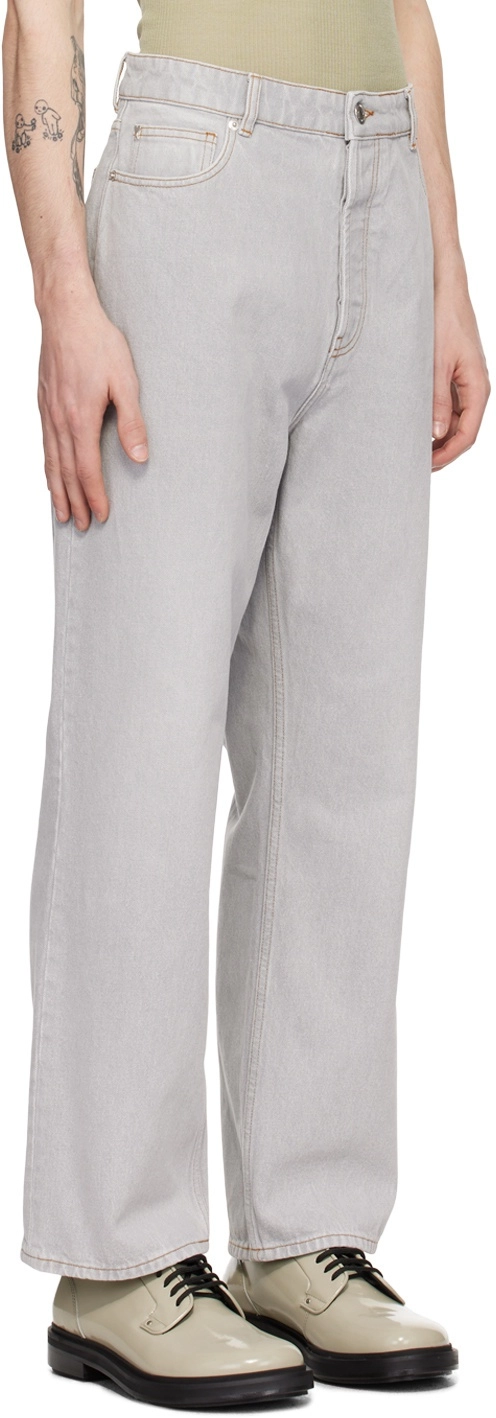 AMI Paris Straight-leg Jeans