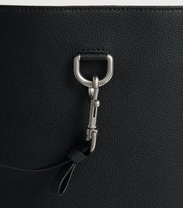 SYSTEM Leather Anchor Shoulder Bag