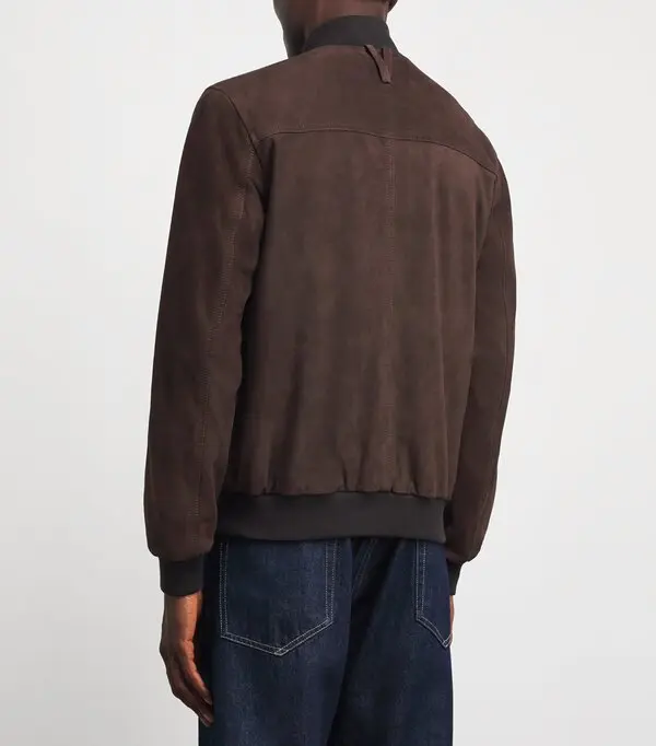 VALSTAR Reversible Suede Valstarino Bomber Jacket