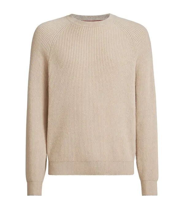 Brunello Cucinelli Cashmere Ribbed Sweater