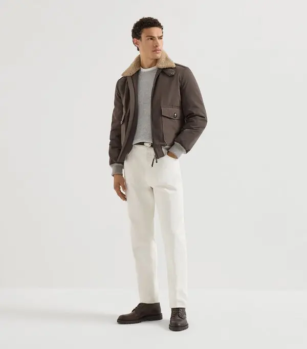Brunello Cucinelli Cashmere English Rib Sweater