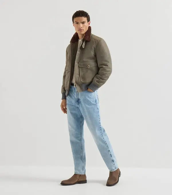 Brunello Cucinelli Cashmere English Rib Sweater