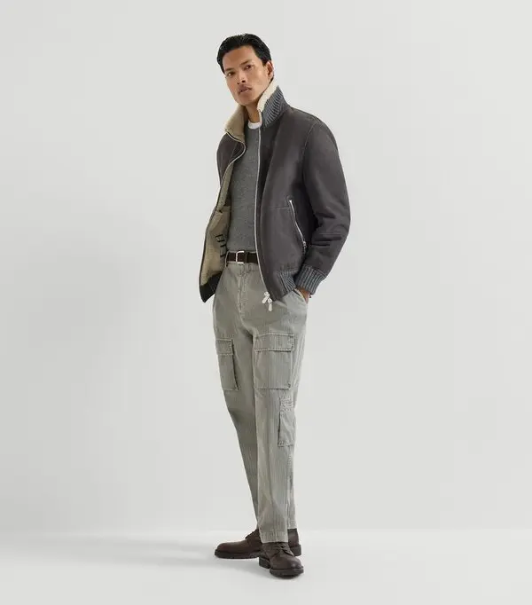 Brunello Cucinelli Cashmere English Rib Sweater