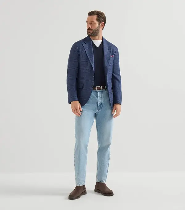 Brunello Cucinelli Cashmere-silk V-neck Sweater