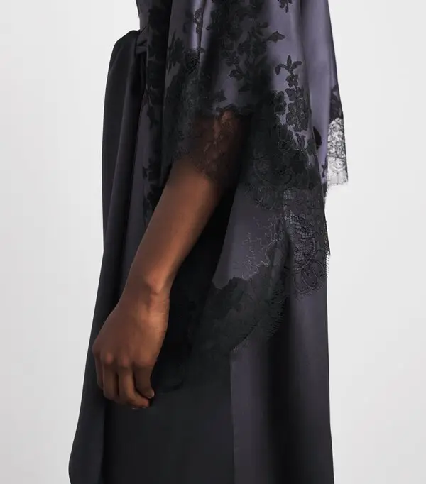 Carine Gilson Silk Long Cérès Robe