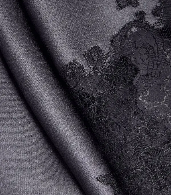 Carine Gilson Silk Long Cérès Robe