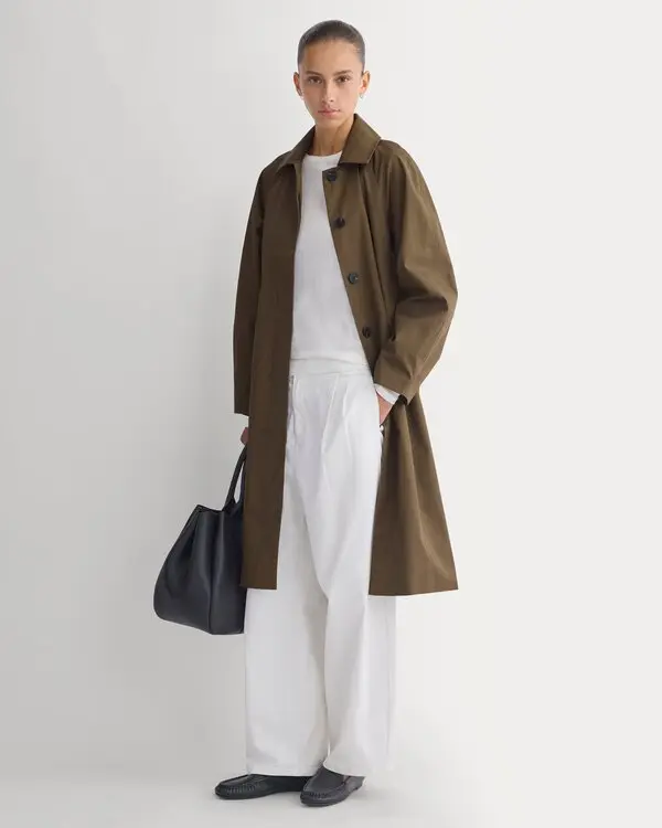 Everlane Oversized Mac Coat - Beech