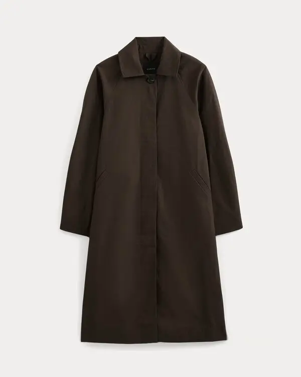 Everlane Oversized Mac Coat - Coffee Bean