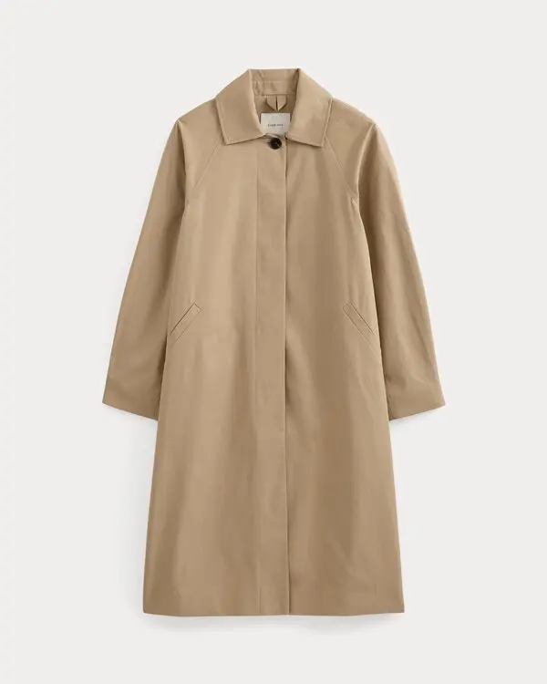 Everlane Oversized Mac Coat - Cornstalk