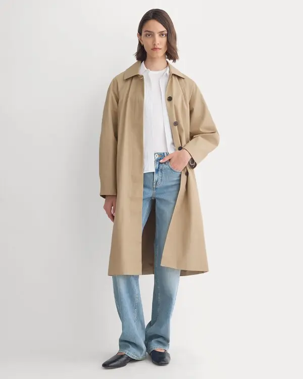 Everlane Oversized Mac Coat - Cornstalk