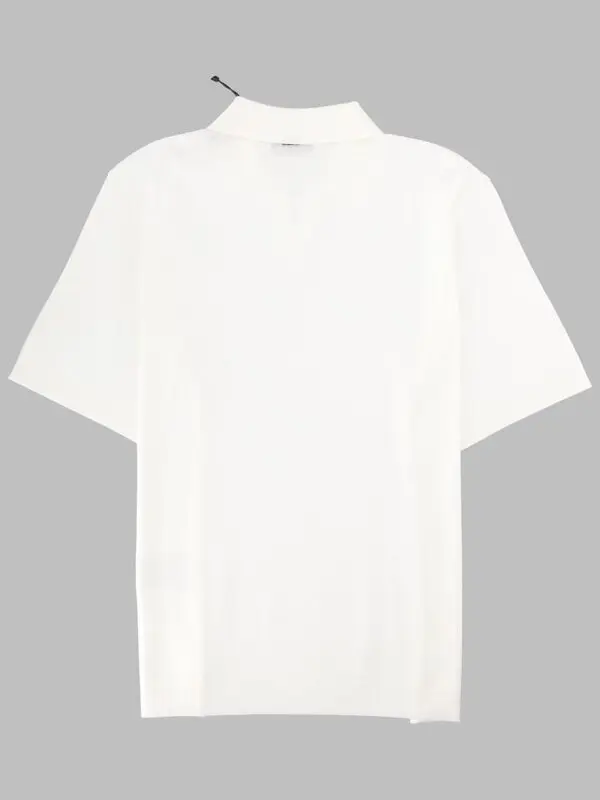 Herno Polo In Cotone - White