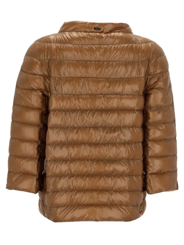 Herno Cropped Padded Down Jacket