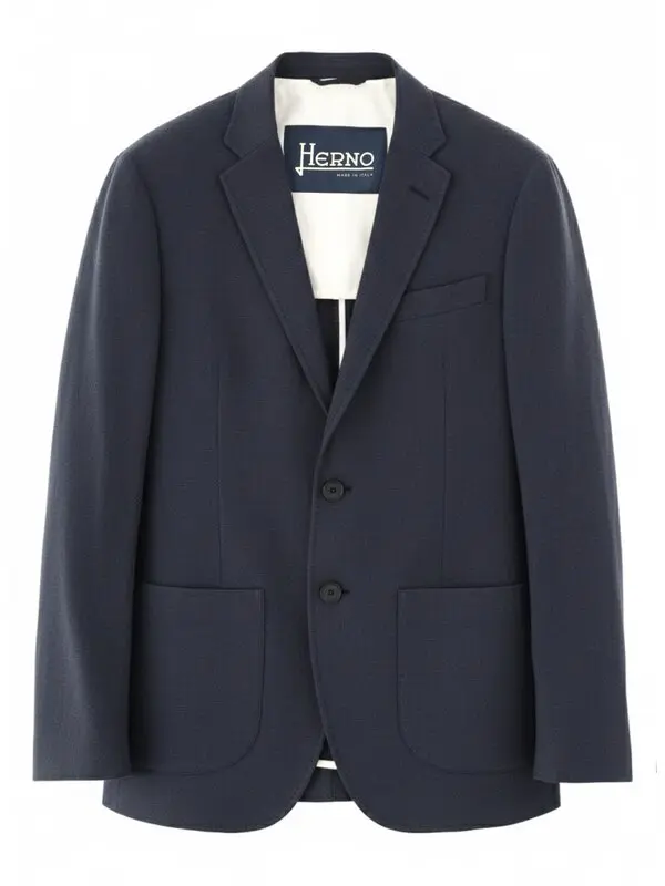 Herno Single-breasted Linen Jacket