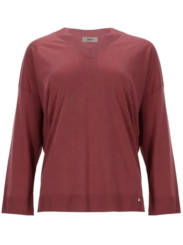 Herno Maglia In Glam Knit Effect