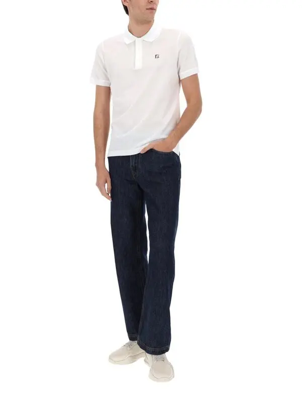 Fendi Regular Fit Jeans - Blue