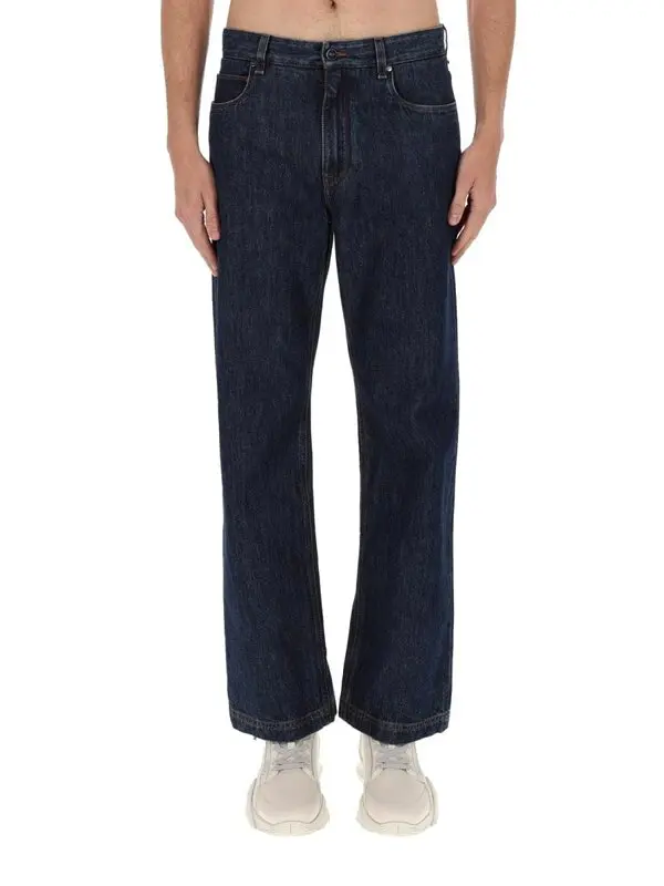 Fendi Regular Fit Jeans - Blue