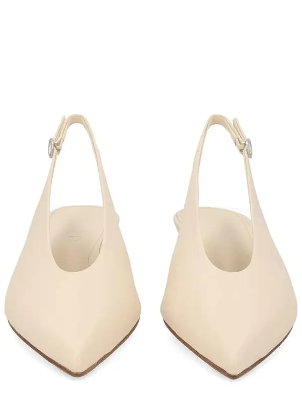 AeydĒ Décolleté Camila Pumps - Cream
