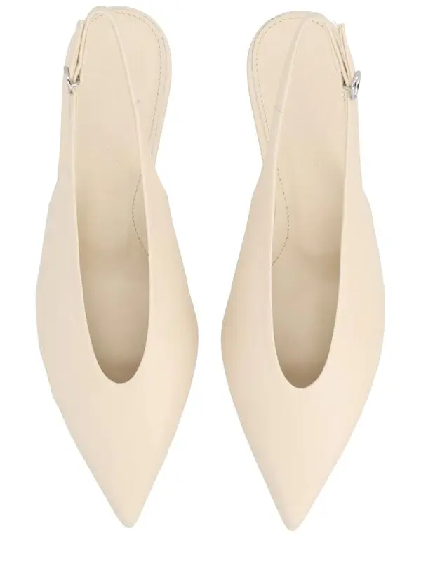 AeydĒ Décolleté Camila Pumps - Cream