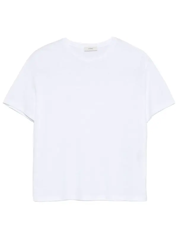 TOTEME Cotton Blend T-shirt - White