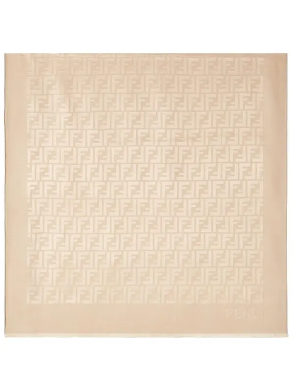 Fendi Foulard Ff - Cream