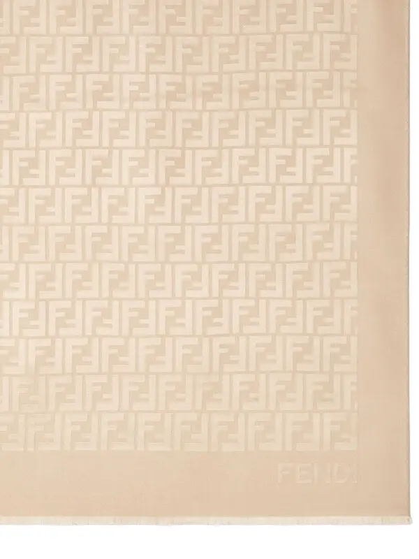 Fendi Foulard Ff - Cream