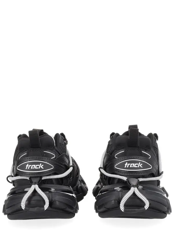 Balenciaga Track Sneaker With Logo - Black