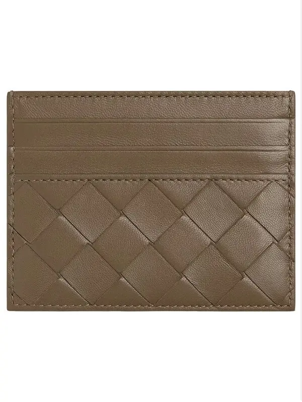 Bottega Veneta Woven Leather Card Case