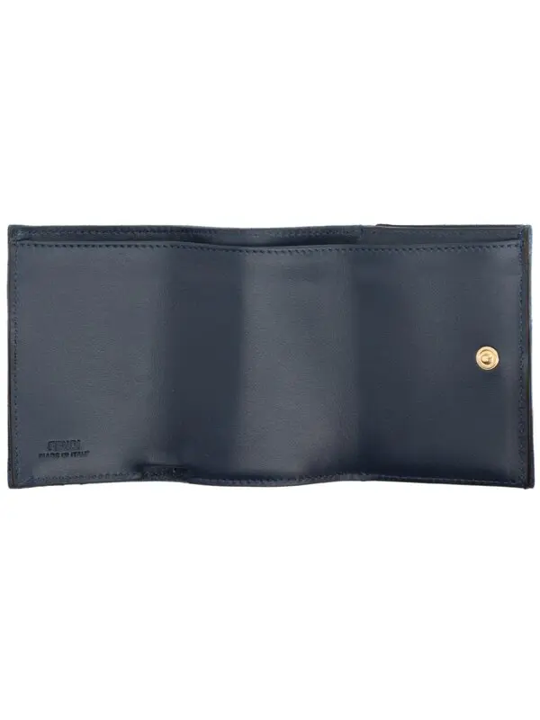 Fendi Portafoglio Micro Trifold Baguette