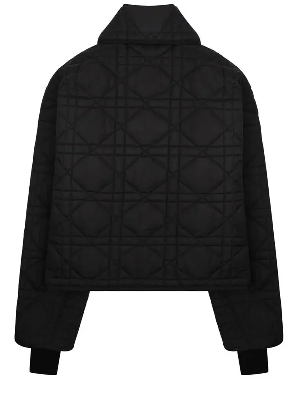 Dior Quilted Jacket With Scarf