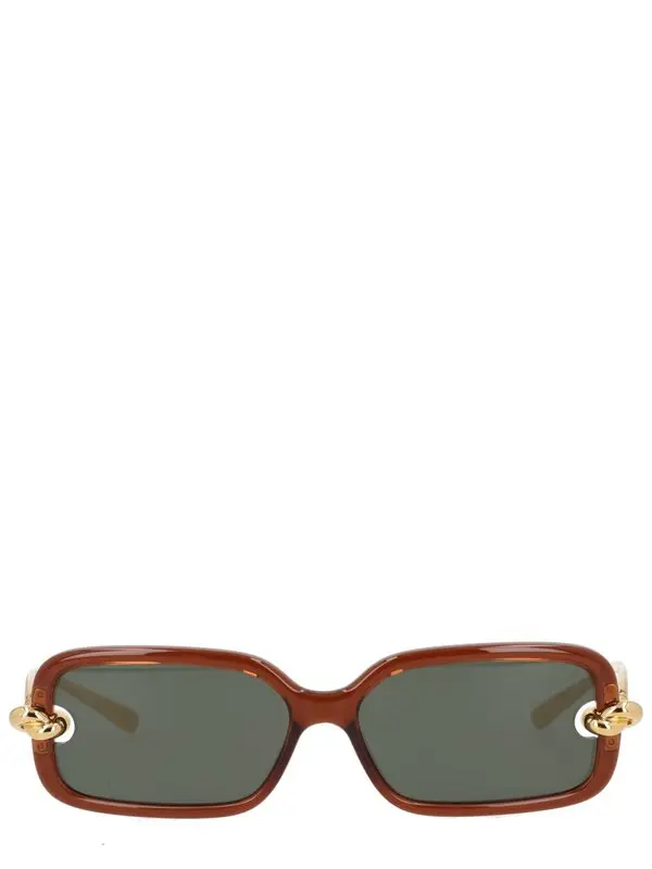 Bottega Veneta Knot Sunglasses - Brown