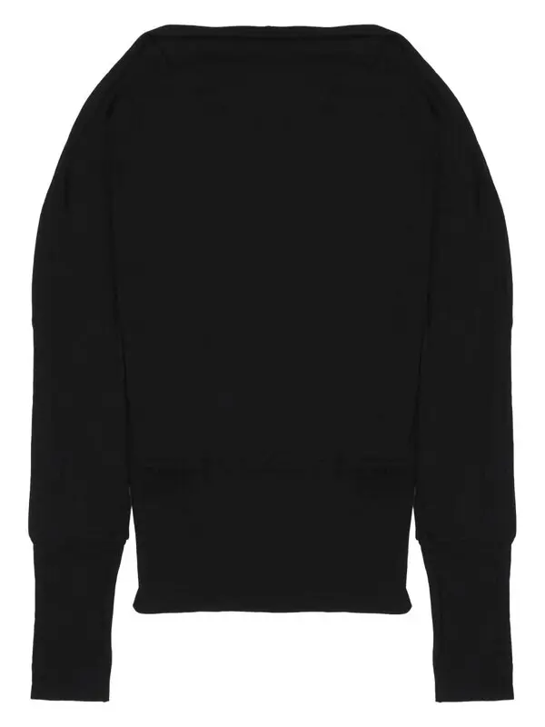 TOTEME Viscose Sweater - Black