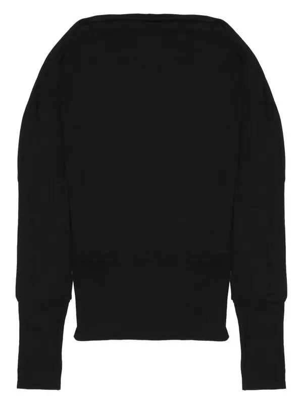 TOTEME Viscose Sweater - Black