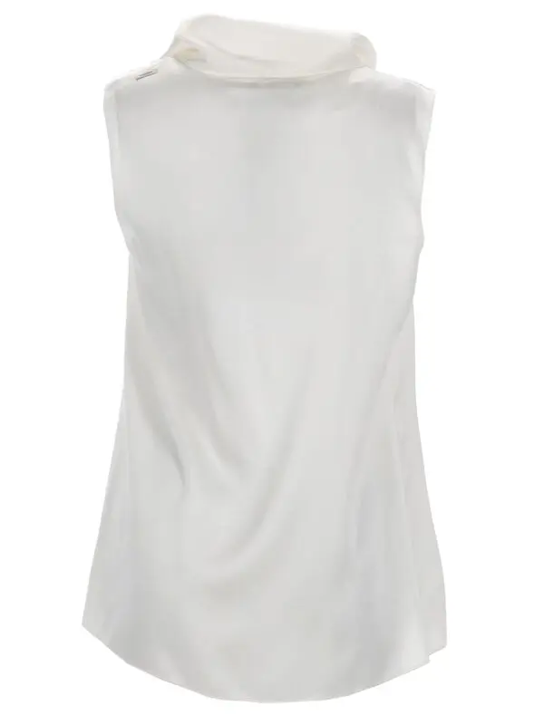 Max Mara Silk Satin Top