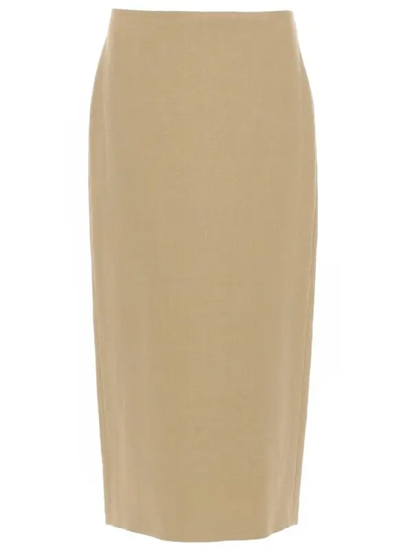 Max Mara Veranda Midi Skirt - Cream