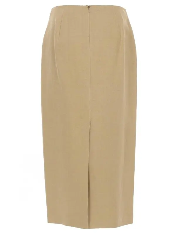 Max Mara Veranda Midi Skirt - Cream