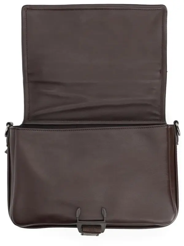 Fendi Flux Messenger Bag - Brown