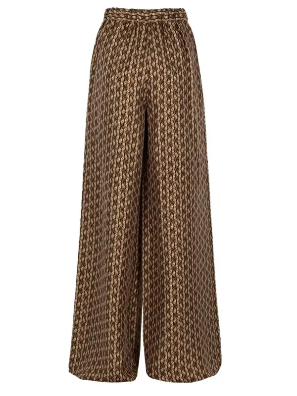 Max Mara Larino Silk Trousers