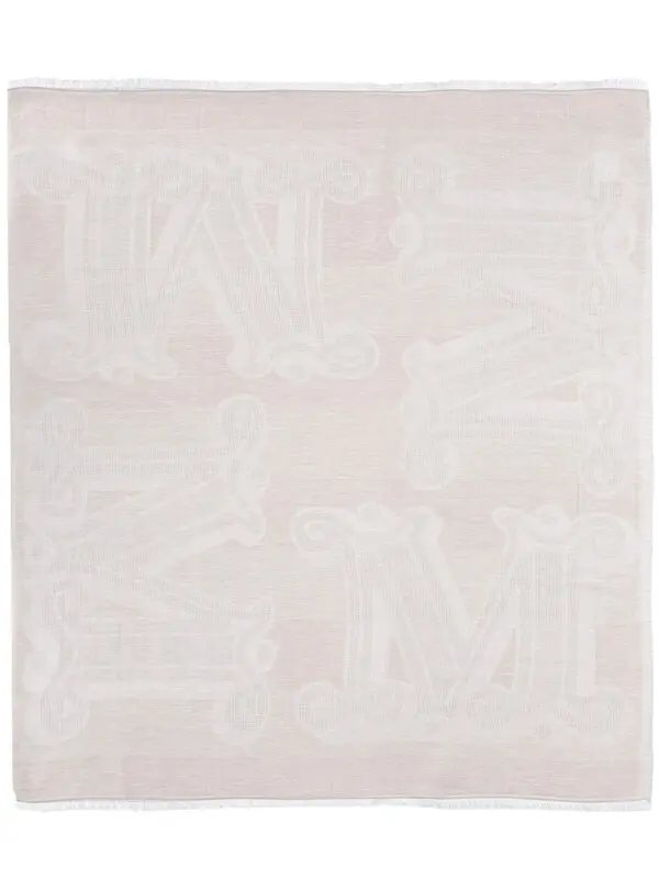 Max Mara Stola In Misto Lino