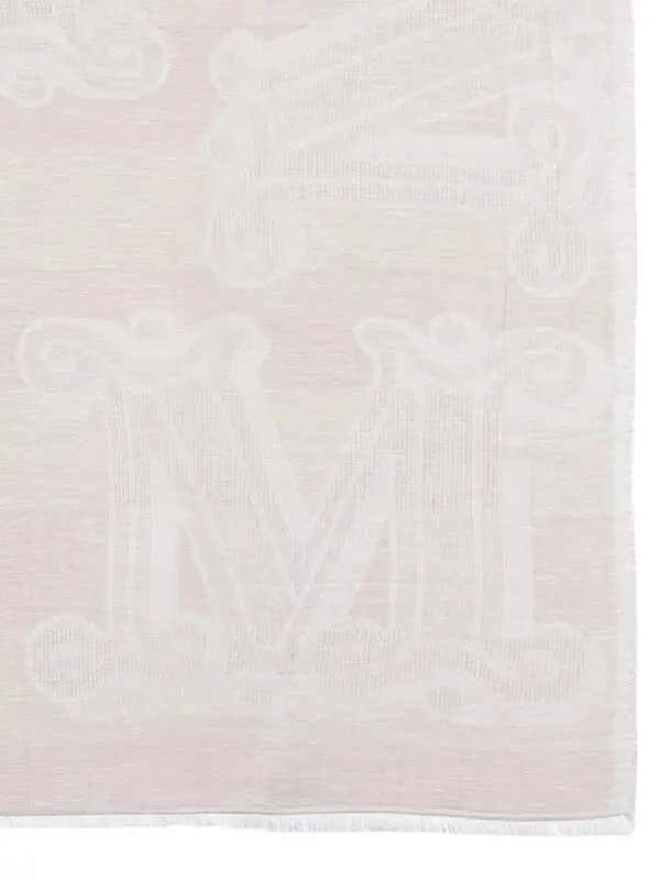 Max Mara Stola In Misto Lino