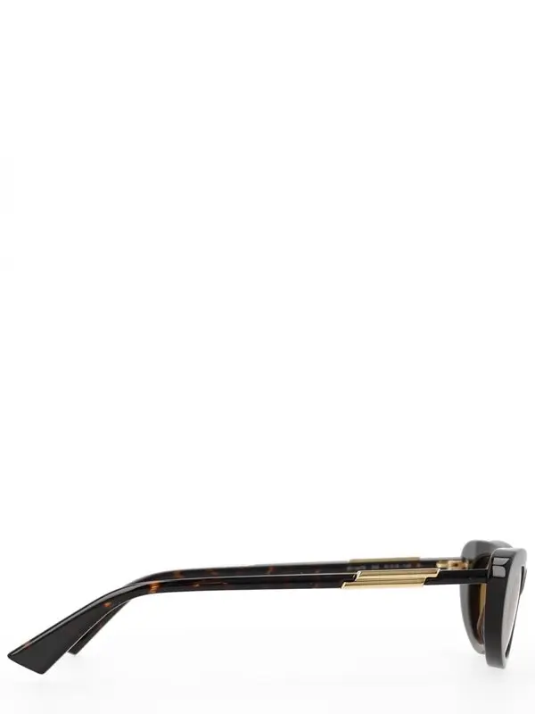Bottega Veneta Snap Cat-eye Sunglasses - Brown