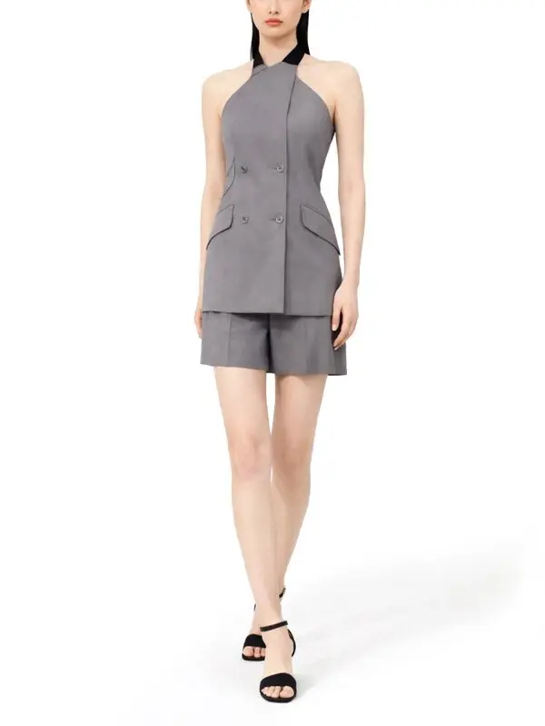 Max Mara Virgin Wool Adunco Shorts