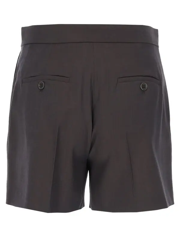 Max Mara Virgin Wool Adunco Shorts